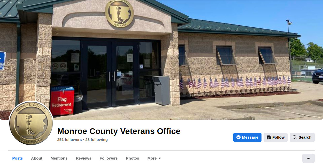 VA Important Numbers and Locations - Monroe County Veterans Office